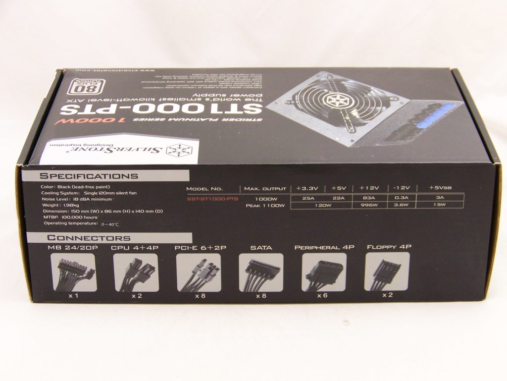SilverStone Strider Platinum 1000W (ST1000-PTS) Power Supply Review ...