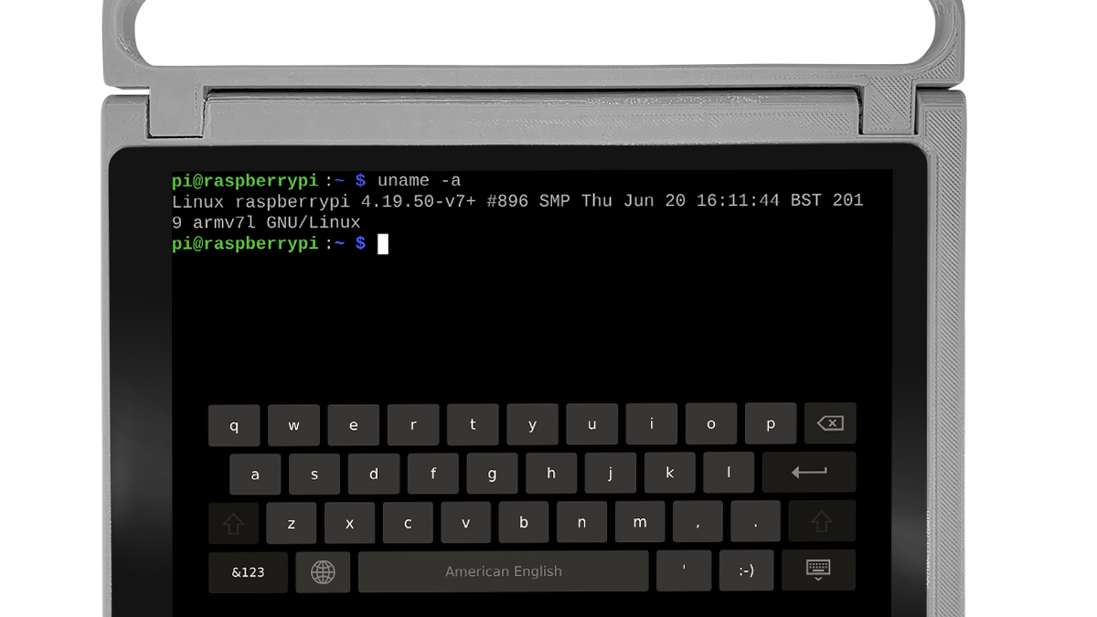 Raspberry Pi Based Tablet CutiePie