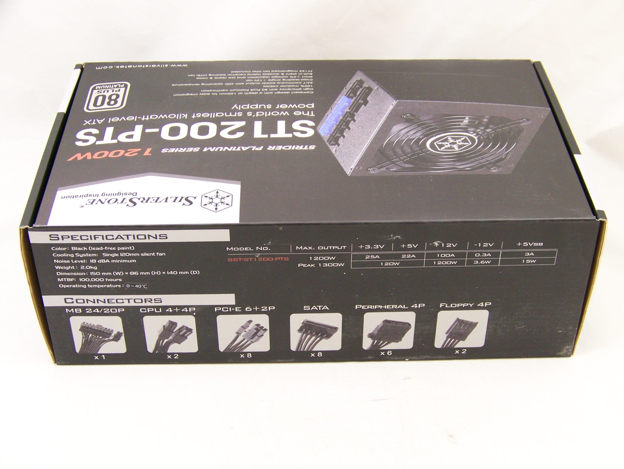 SilverStone Strider Platinum 1200W (ST1200-PTS) Power Supply Review ...