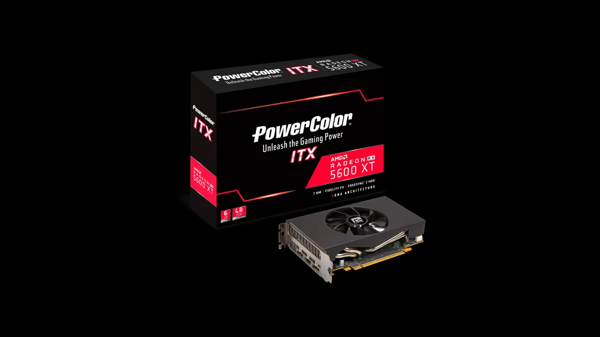 [PR] PowerColor Releases RX 5600 XT in ITX Form Factor, Bringing ...