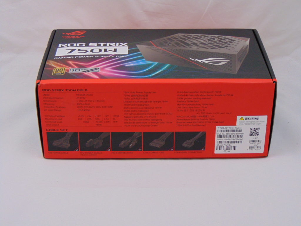 ASUS ROG STRIX 750W Power Supply Review - Page 2 of 7