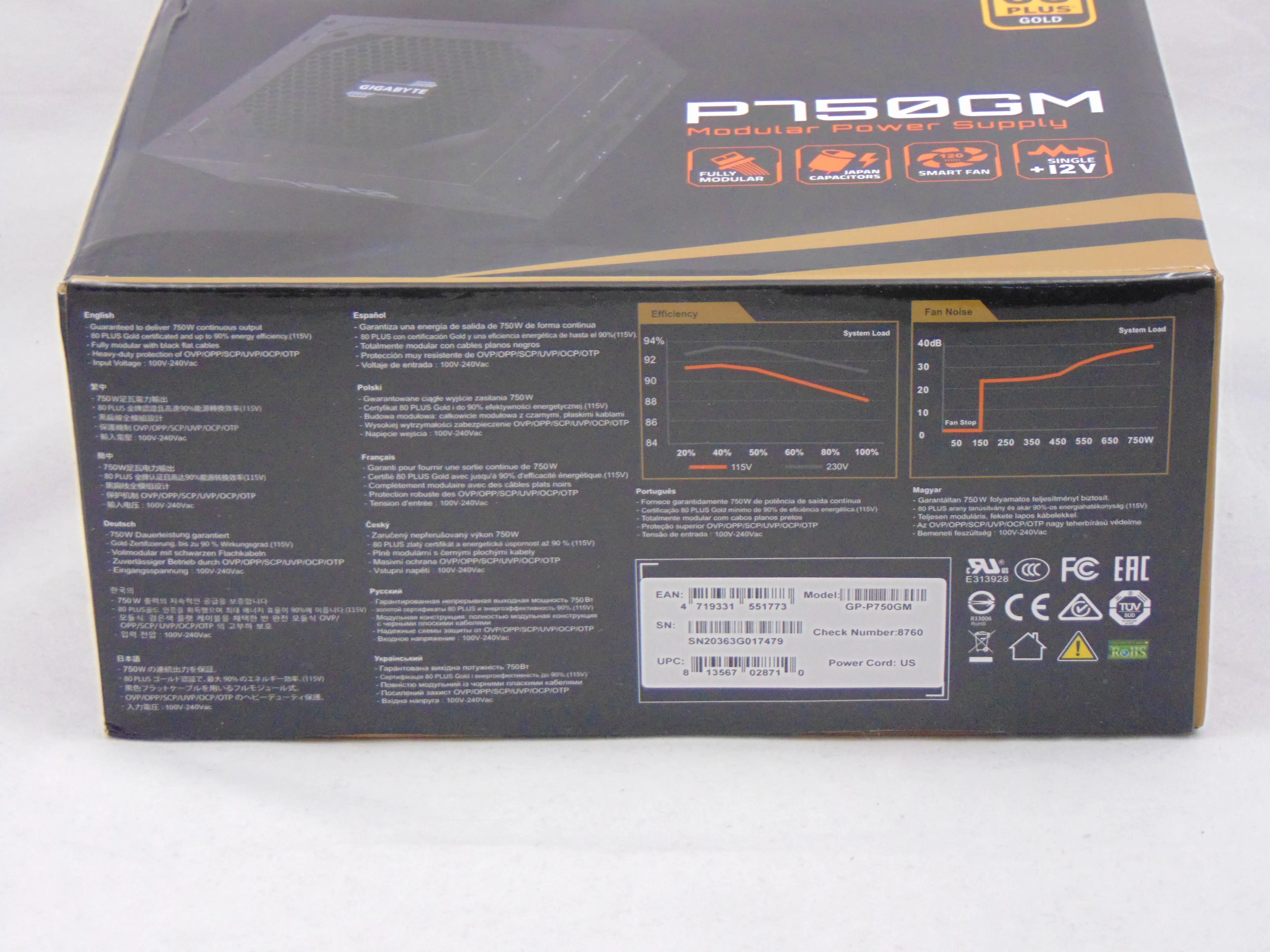 GIGABYTE P750GM 750W Power Supply Review - Page 2 of 7