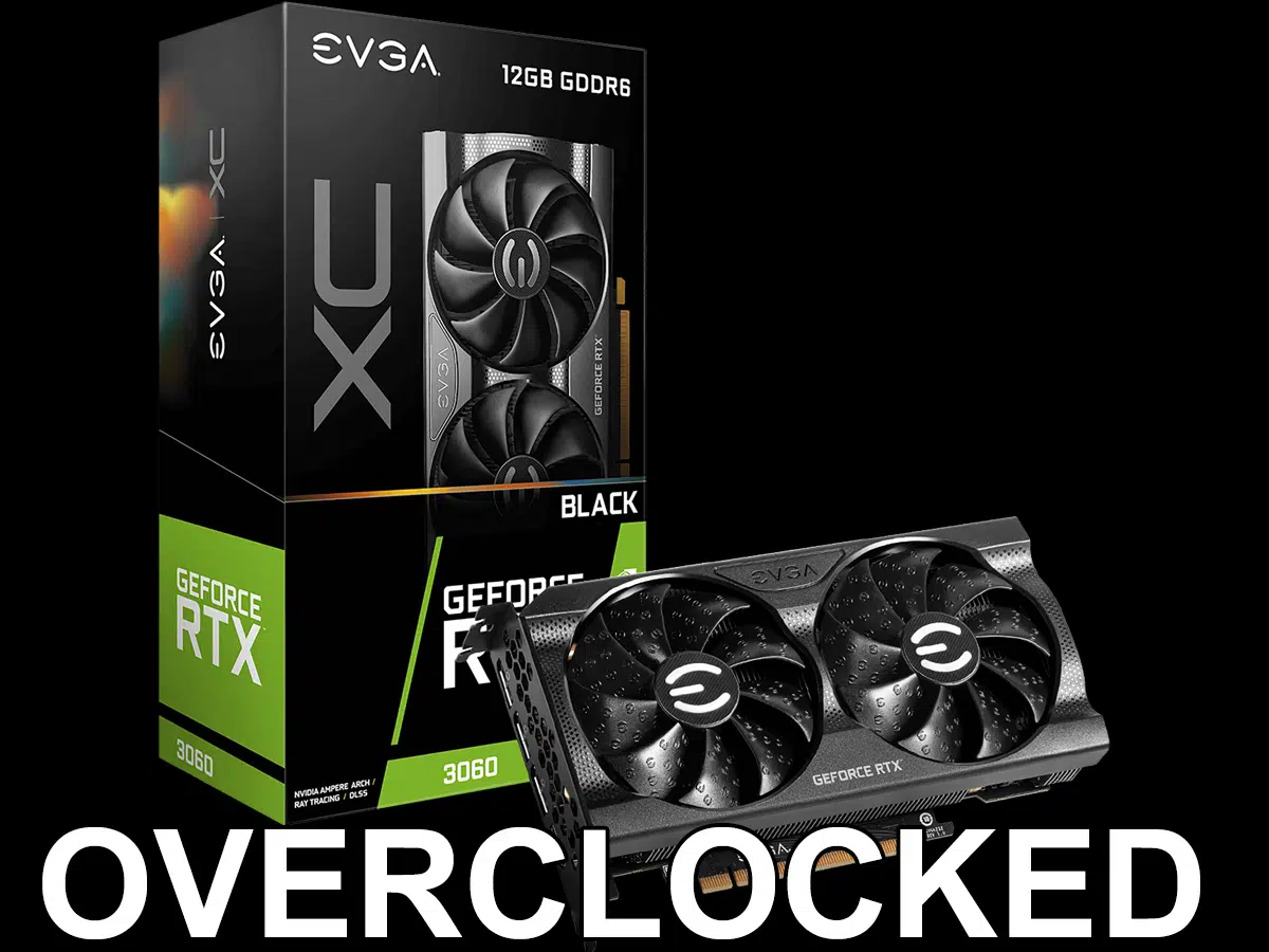Overclocking EVGA GeForce RTX 3060 XC BLACK GAMING