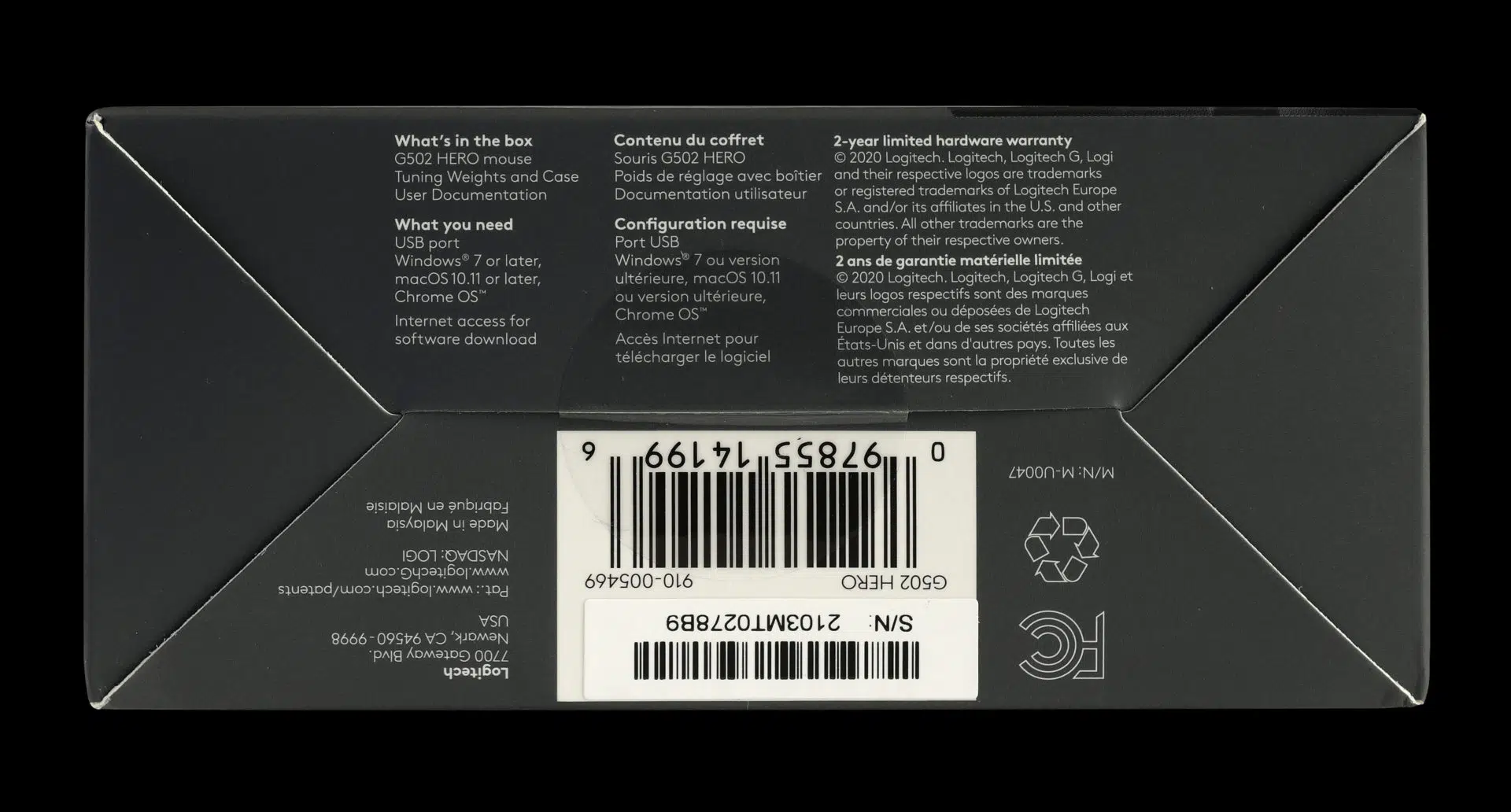 Logitech G502 HERO High Performance Gaming Mouse Review - The FPS Review