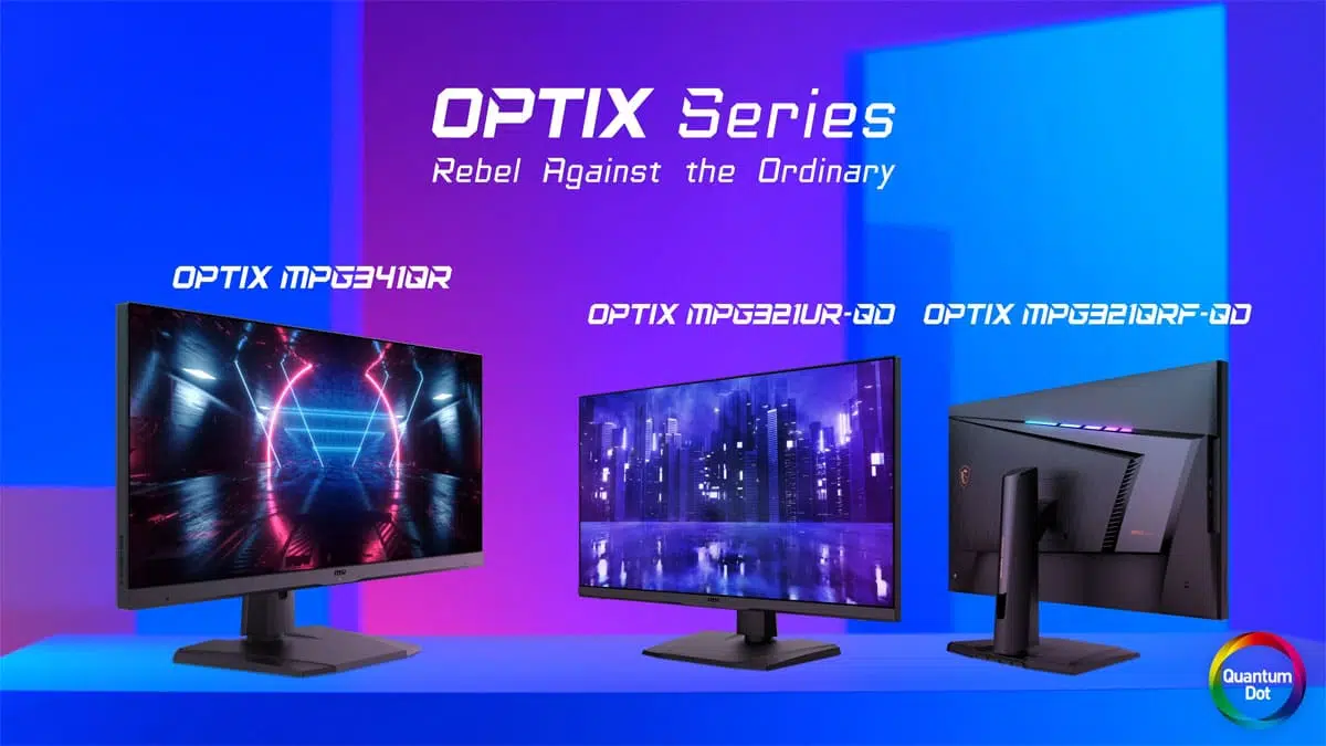 MSI Unveils Optix MPG321UR-QD Esports Monitor with HDMI 2.1 and 144 Hz ...