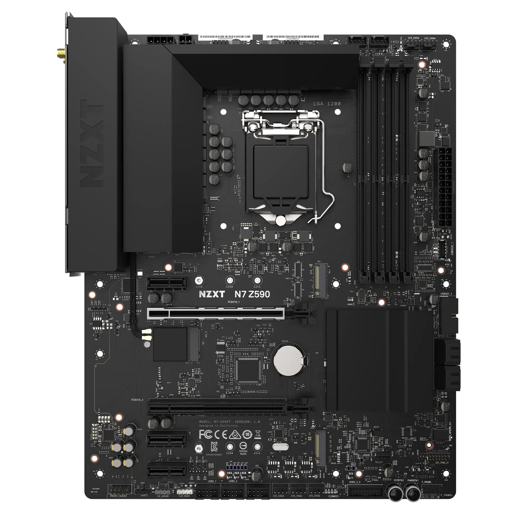 NZXT Announces Availability of N7 Z590 ATX Motherboards