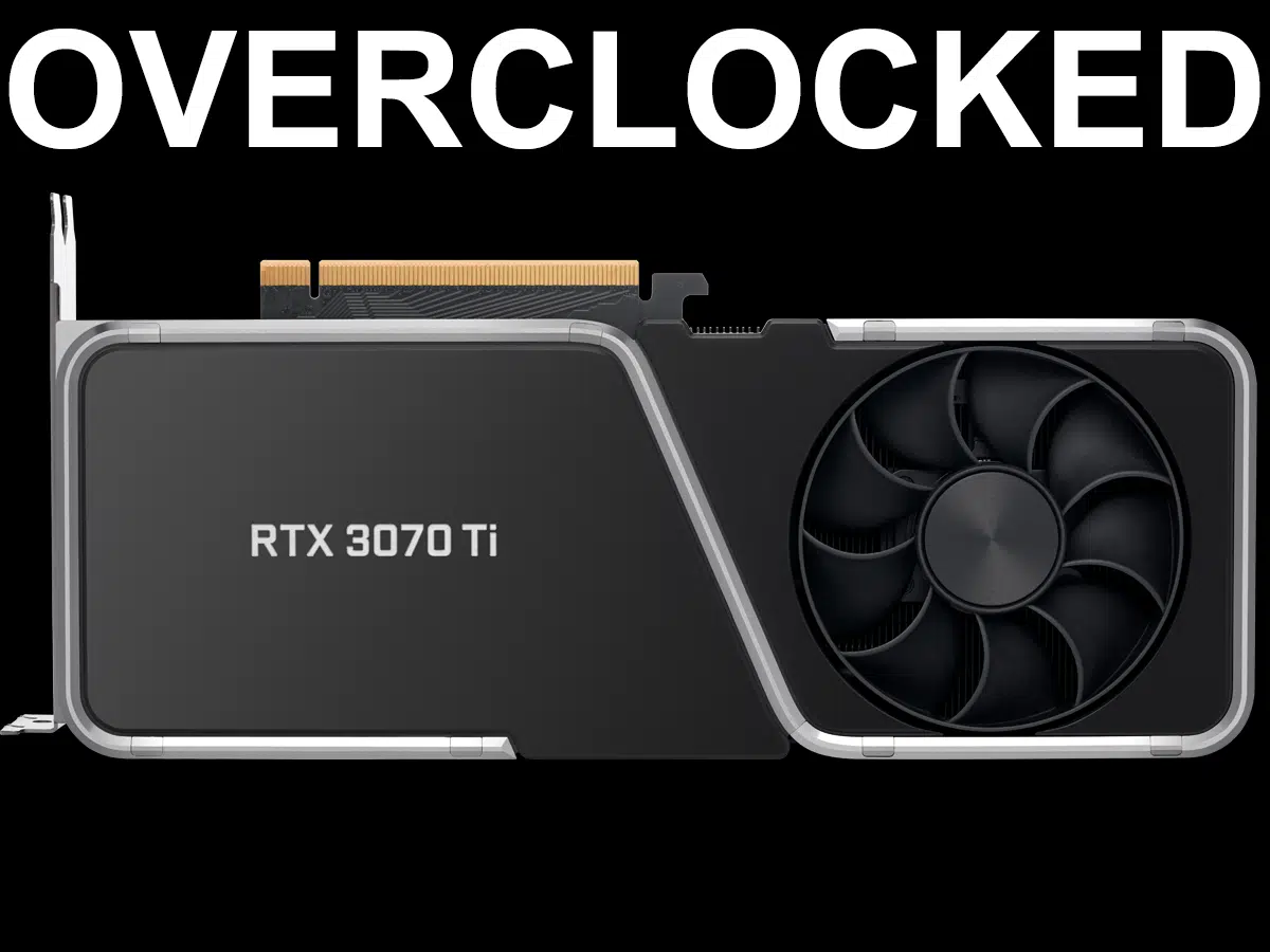 Overclocking NVIDIA GeForce RTX 3070 Ti Founders Edition