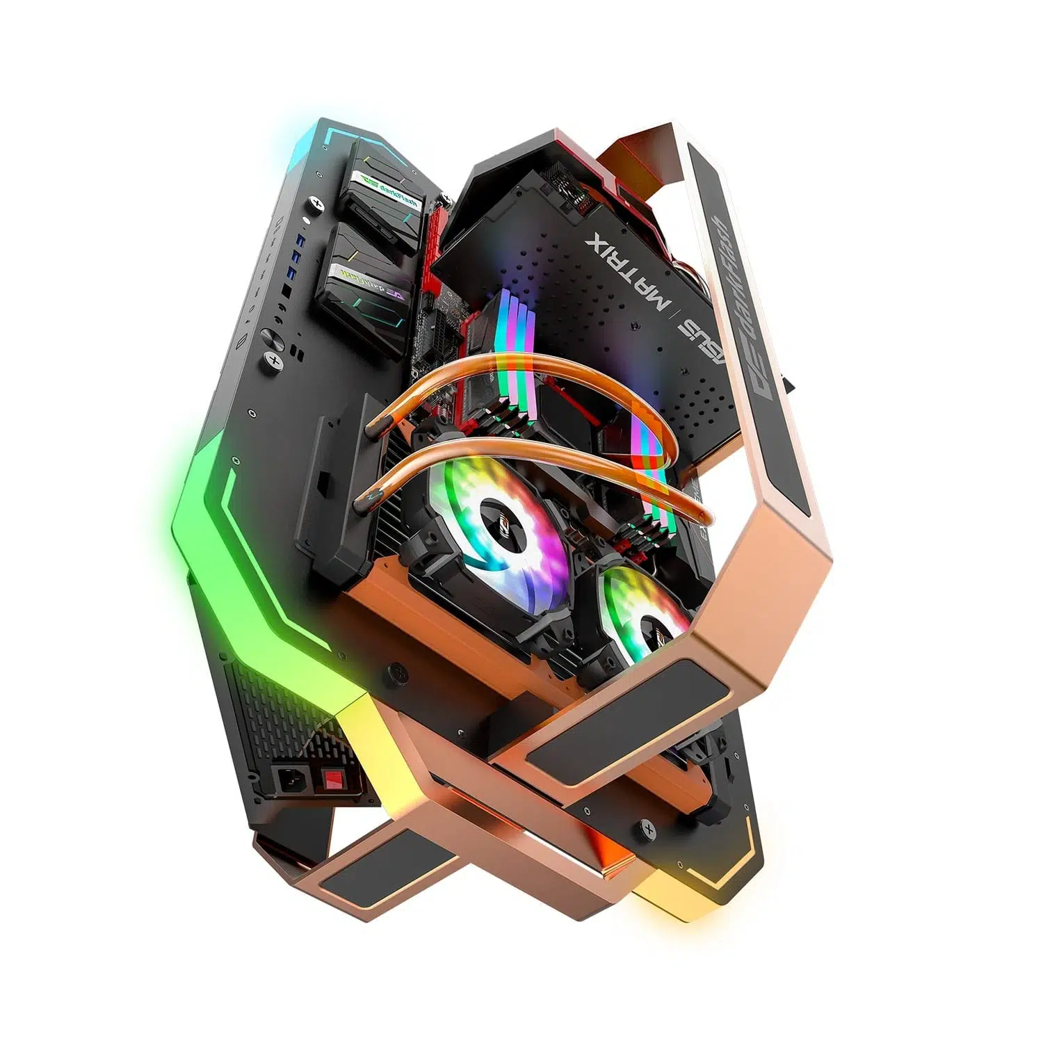 DarkFlash Announces Blade-X Open Frame Luxury Gaming Case