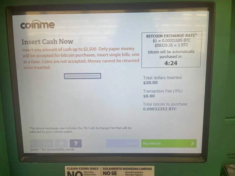 Coinstar Is Testing Bitcoin Kiosks at Select Walmart Stores