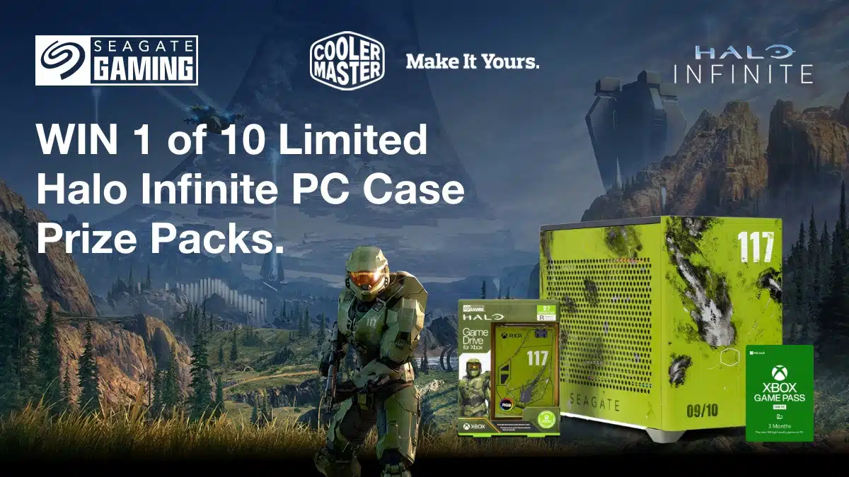 Seagate and Cooler Master Announce Contest for Halo Infinite PC Case ...