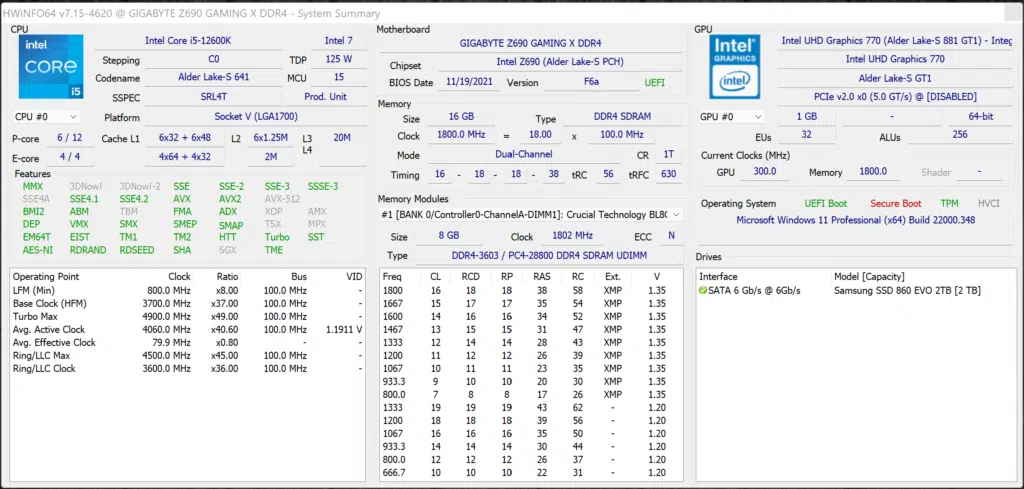 Intel Core i5-12600K DDR4 Alder Lake CPU Review - Page 2 of 10