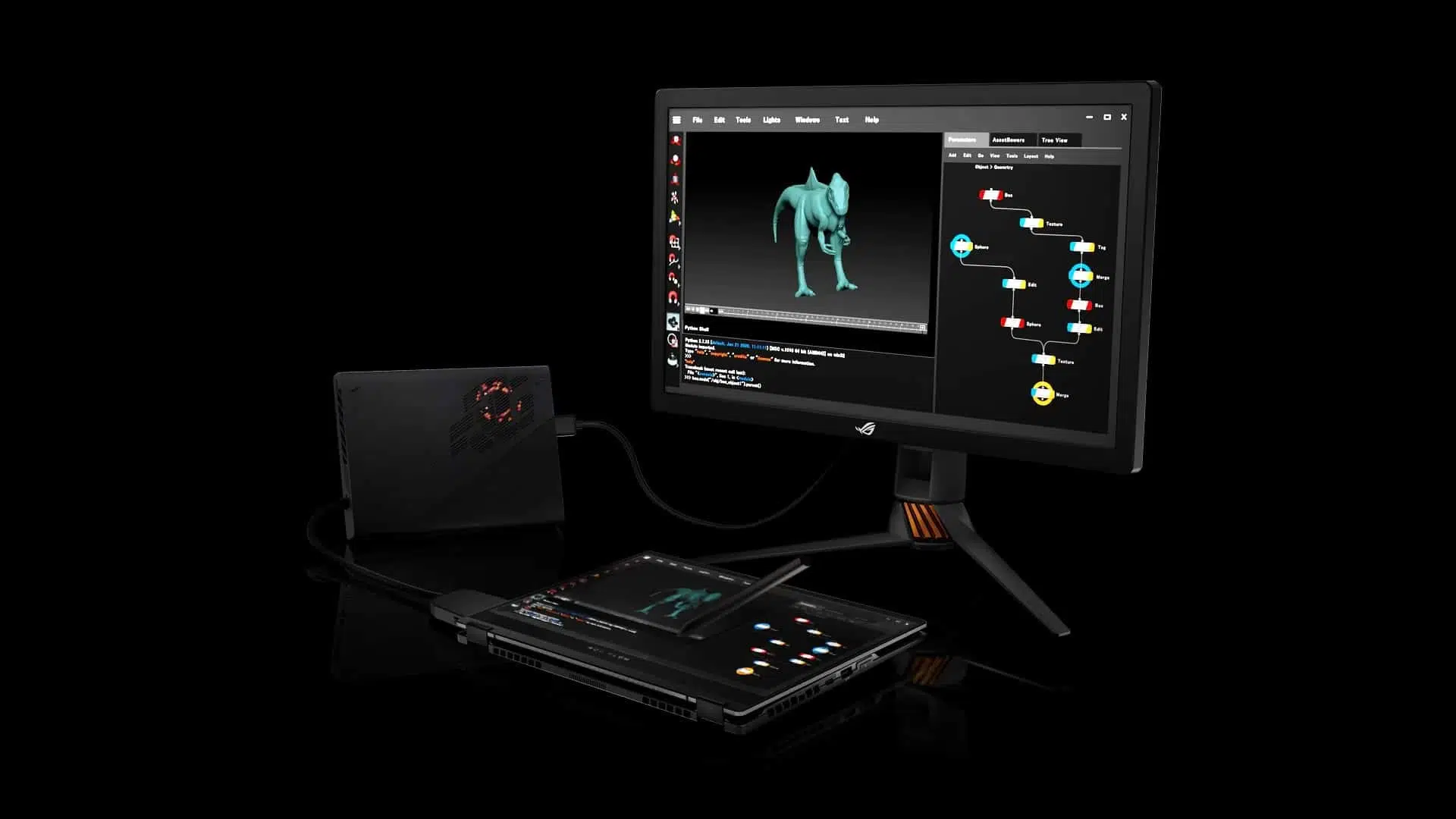 ASUS Teases World's Most Powerful Gaming Tablet, the ROG Flow Z13