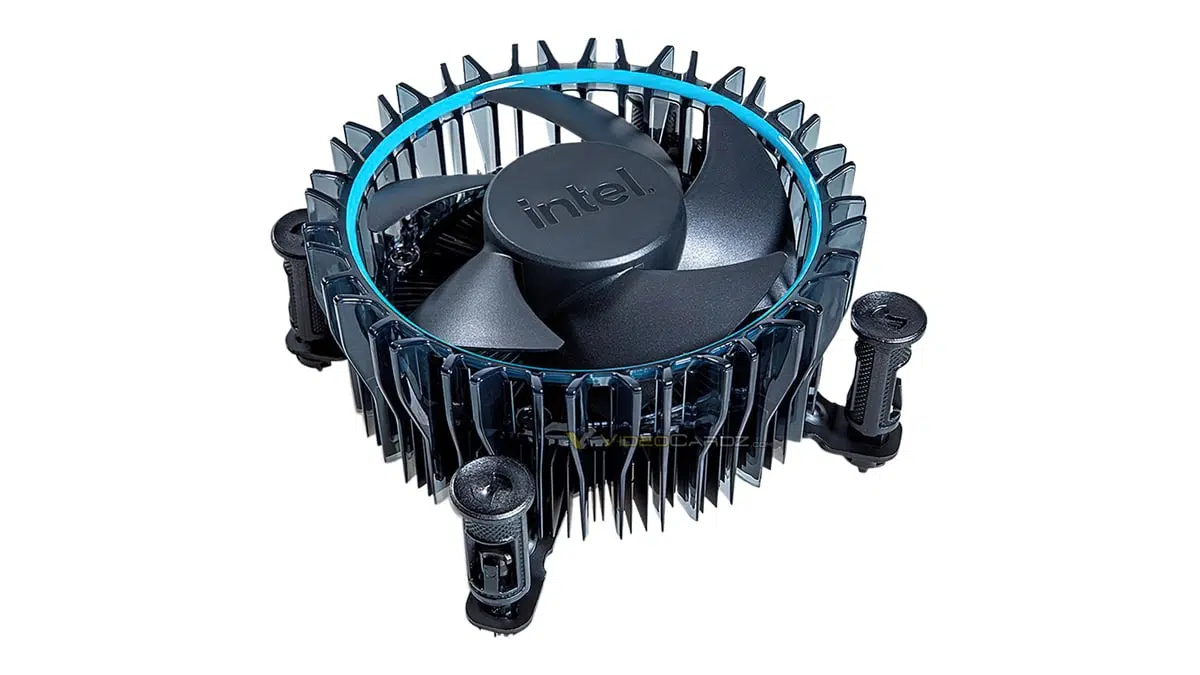 Intel's New Stock Cooler for Alder Lake-S Processors Pictured