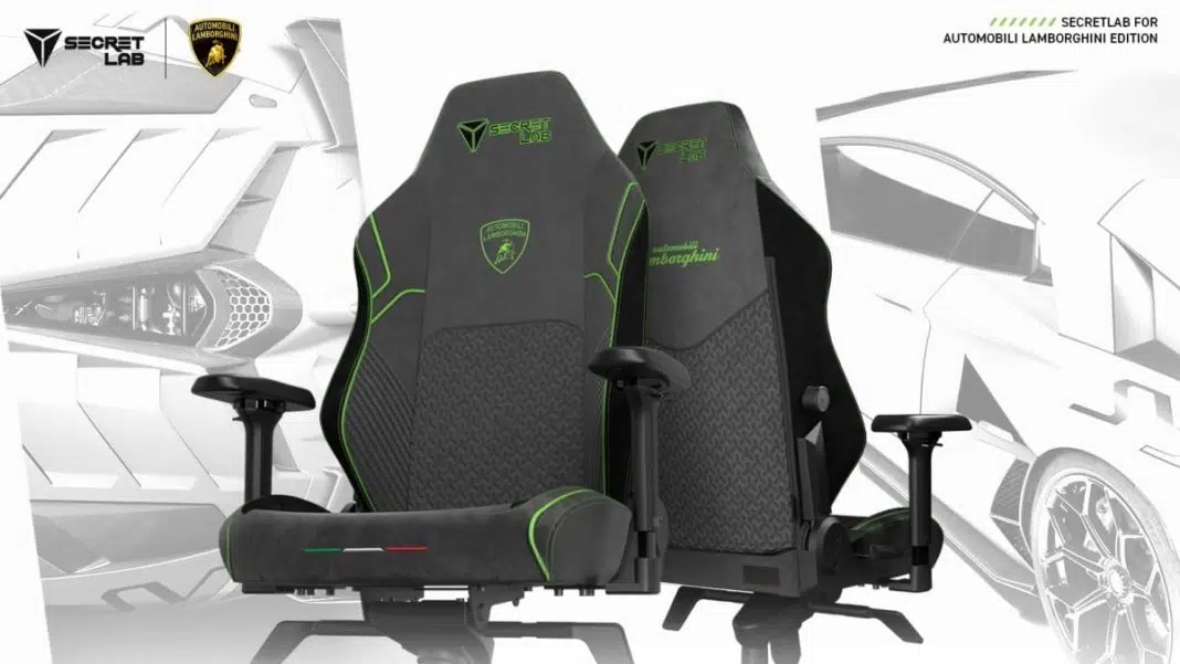 Secretlab Announces Automobili Lamborghini Gaming Chairs