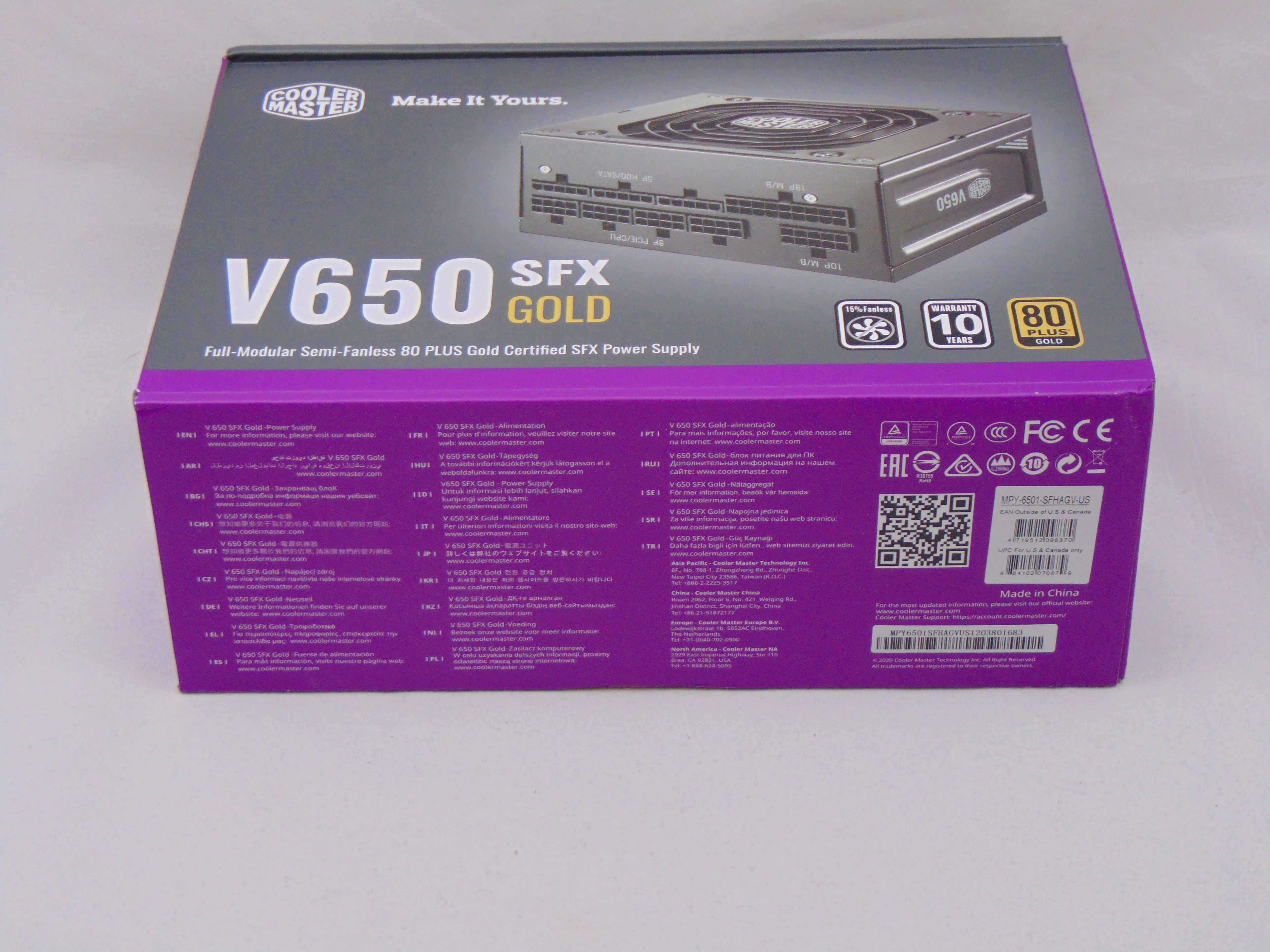 Cooler Master V650 SFX Gold 650W Power Supply Review - Page 2 of 7 ...