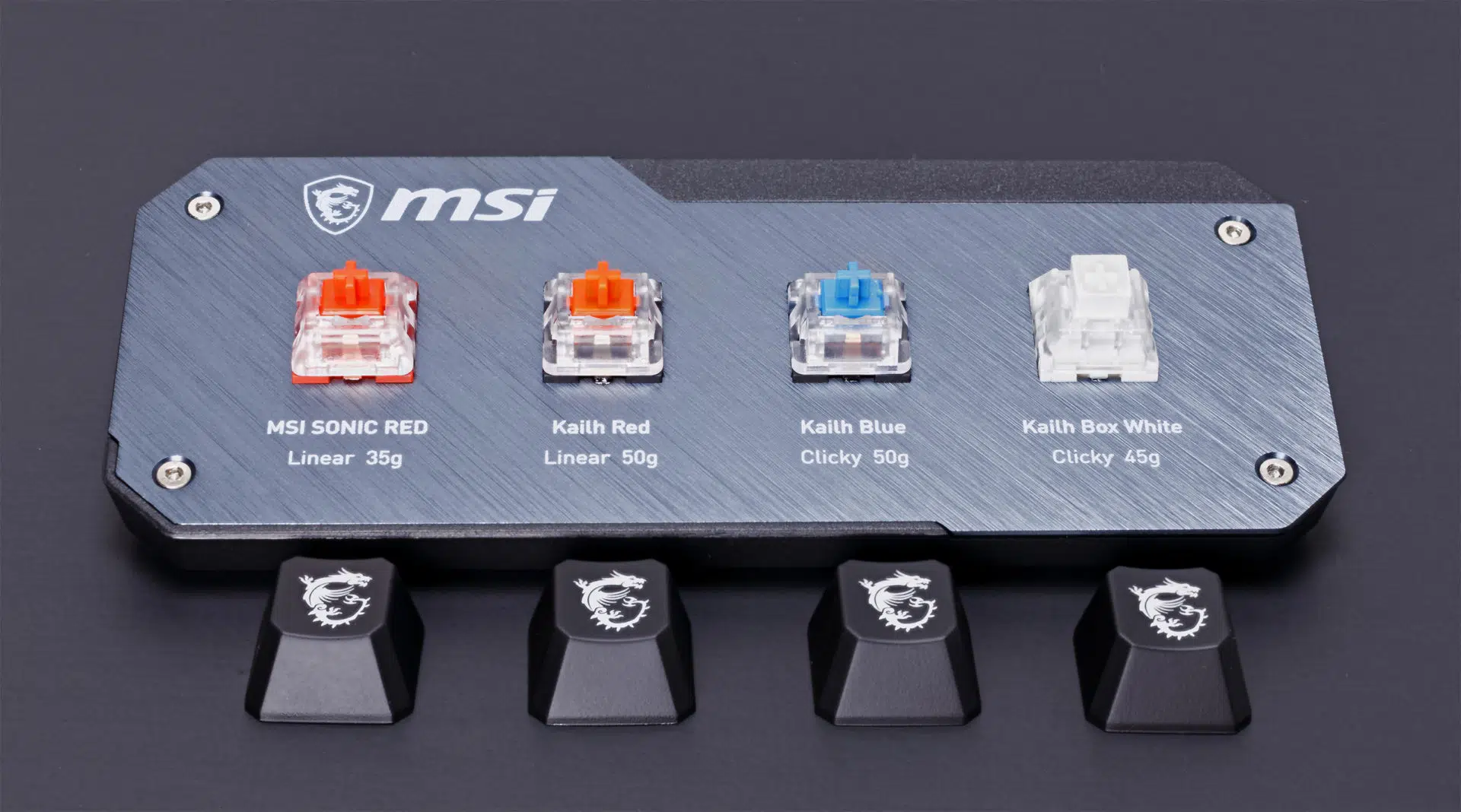 MSI VIGOR GK71 SONIC Gaming Keyboard Review - The FPS Review
