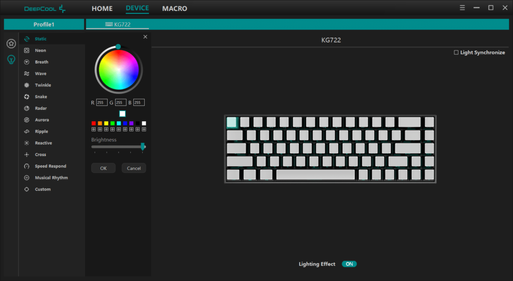 DeepCool KG722 65% Mechanical Keyboard Review - Page 2 of 3
