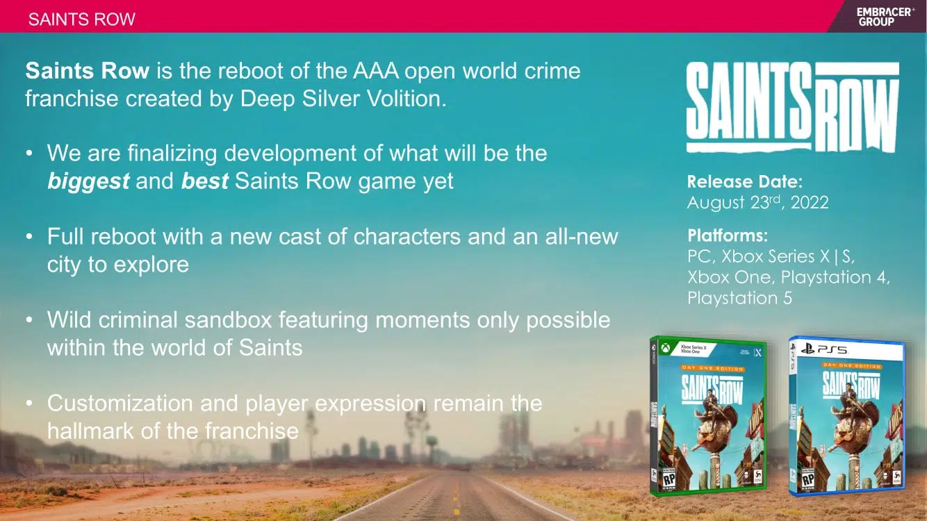 Saints Row Reboot Gets More Details and Gameplay Videos