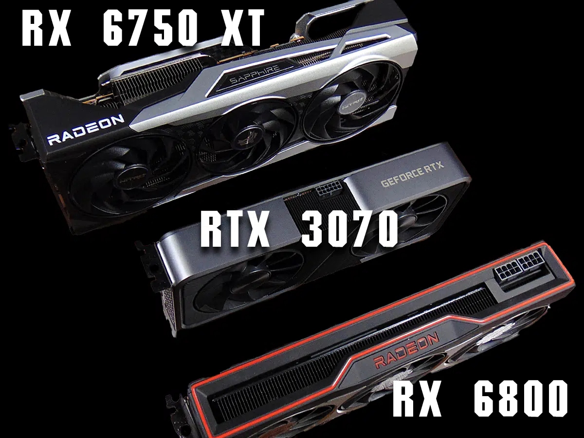 Radeon RX 6750 XT Vs RTX 3070 And RX 6800 Performance Comparison Page