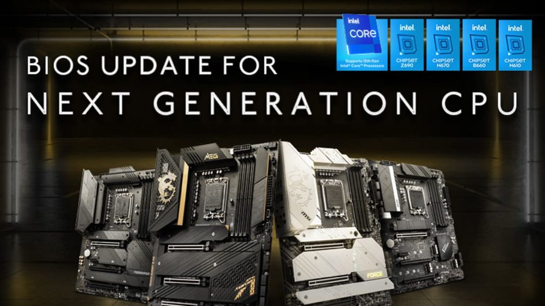 MSI Announces BIOS Updates for 600 Series Motherboards with Support for ...