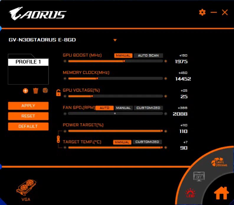 GIGABYTE AORUS GeForce RTX 3060 Ti ELITE 8G Video Card Review - Page 3 of 7