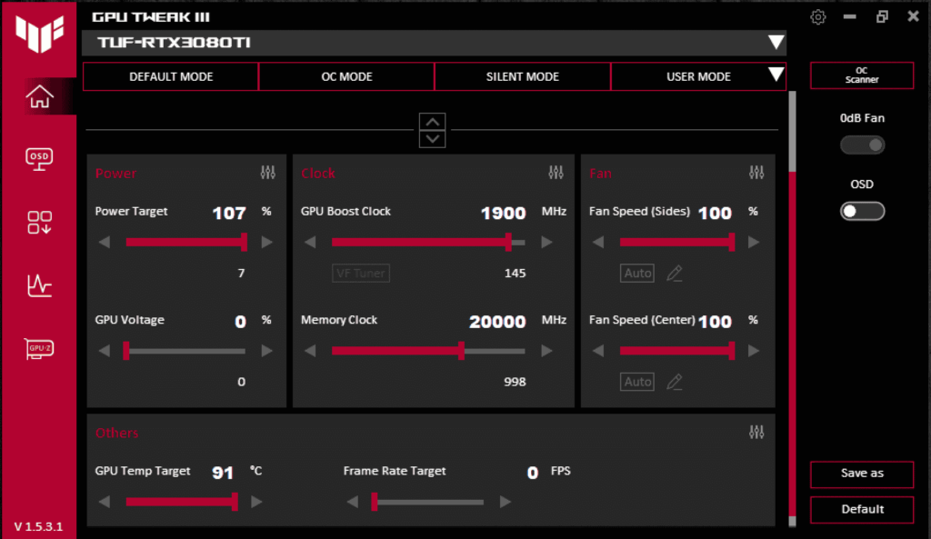 ASUS TUF Gaming GeForce RTX 3080 Ti OC Edition Video Card Review - Page ...