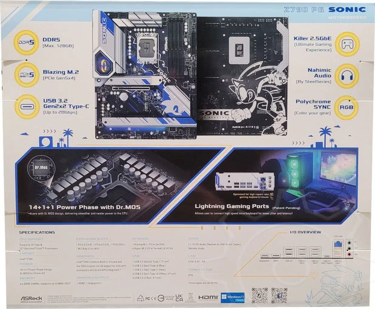 ASRock Preps Z790 PG Sonic the Hedgehog Edition Motherboard