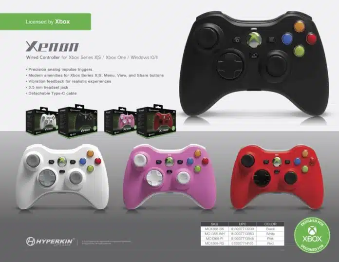 Hyperkin Resurrects Microsoft's Iconic Xbox 360 Controller for Windows ...