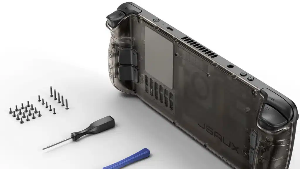 JSAUX Releases Transparent Back Plate for Steam Deck