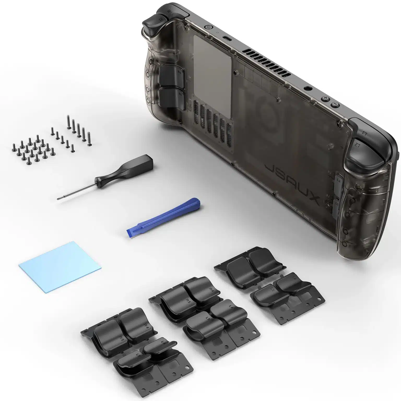 JSAUX Releases Transparent Back Plate for Steam Deck