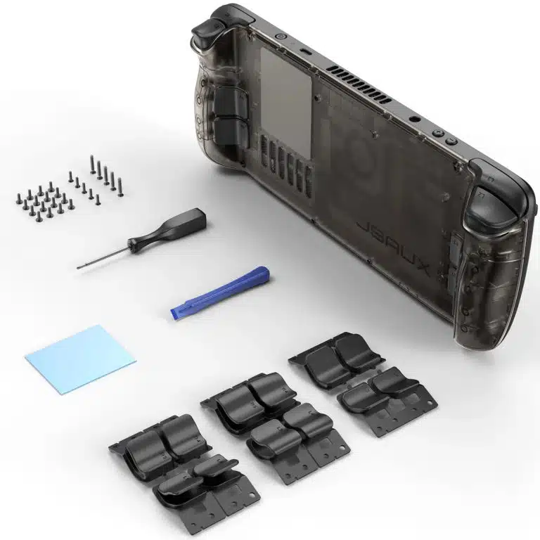 JSAUX Releases Transparent Back Plate for Steam Deck
