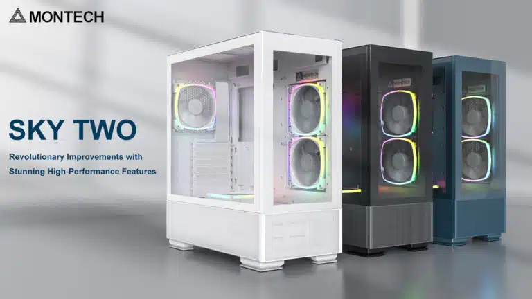 MONTECH Launches Mainstream SKY TWO Case with Unique Airflow
