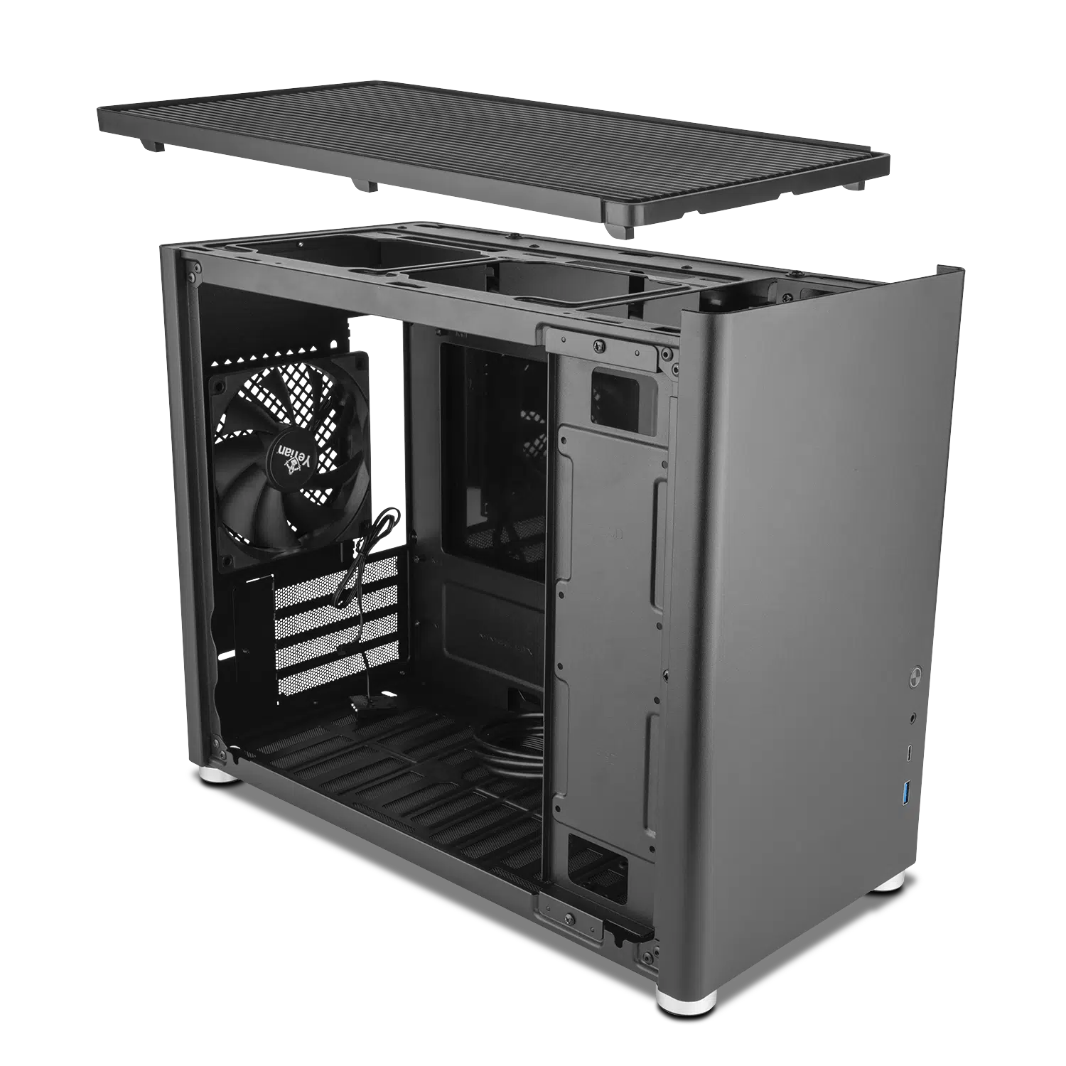 YEYIAN Launches HUSSAR MicroATX Gaming PC Case with Support for NVIDIA ...