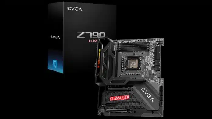 EVGA Z790 CLASSIFIED EATX Motherboard Featuring PCIe Gen5, 10Gb/s Lan, Up to 128 GB DDR5 7800 ...