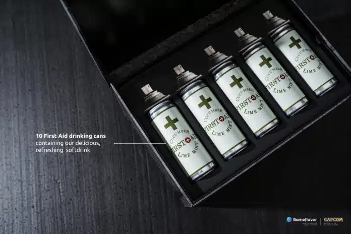 Resident Evil First Aid Drink Collector's Box Announced for €167,23 EUR