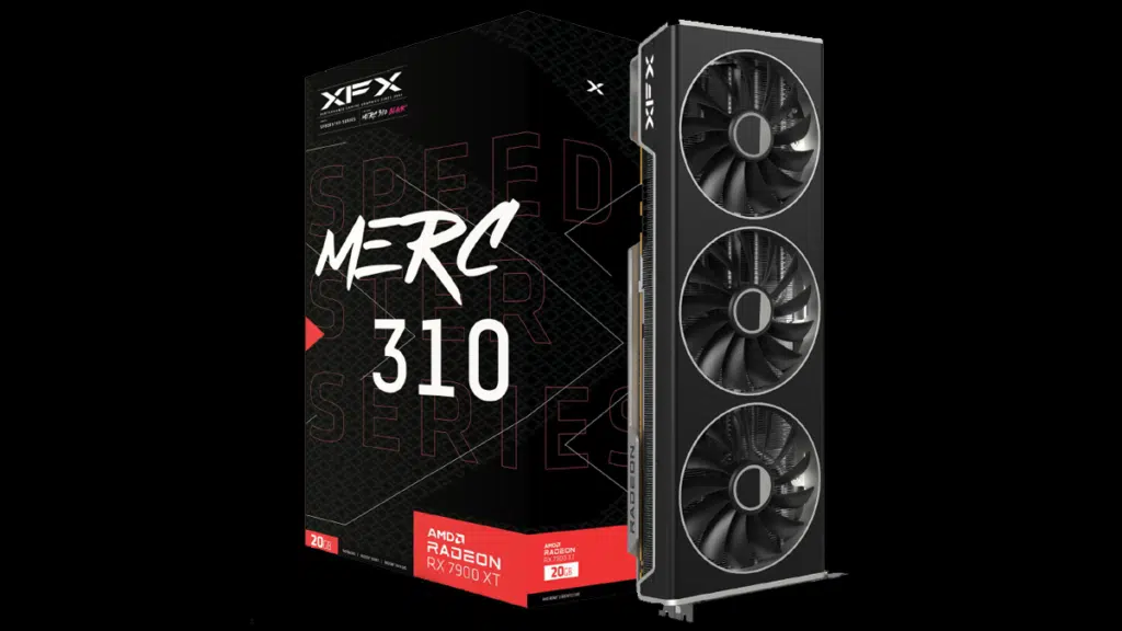 XFX SPEEDSTER MERC 310 AMD Radeon RX 7900 XT BLACK Edition Video Card ...