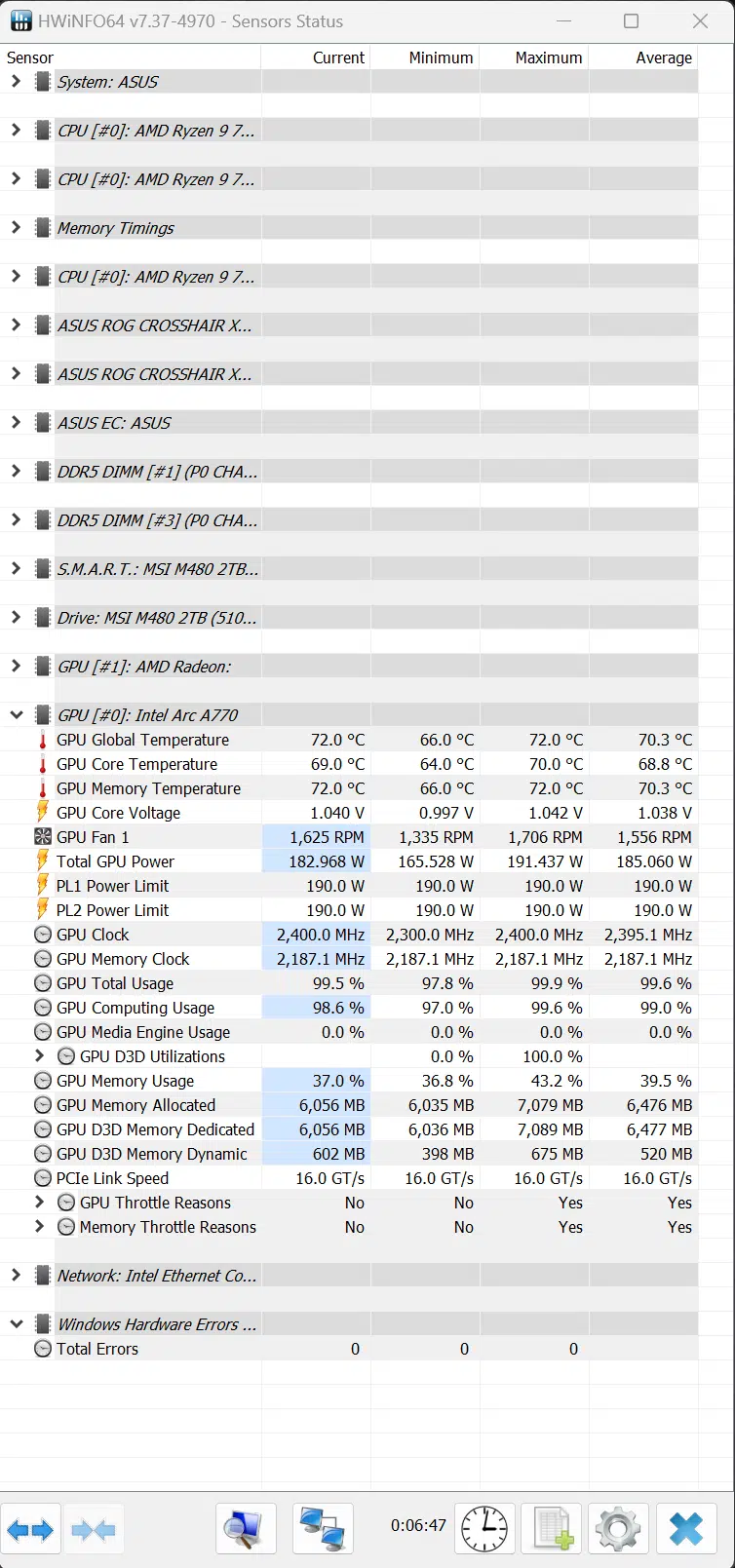 Intel Arc A770 16GB Limited Edition Video Card Review - Page 8 of 9