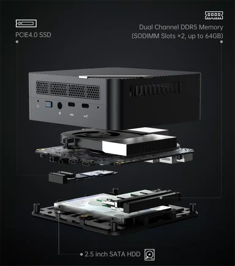 Minisforum Announces UM773 Lite with AMD Ryzen 7 7735HS