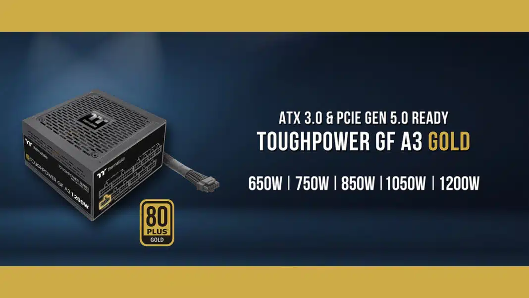 Thermaltake Unveils Toughpower GF A3 Power Supplies with ATX 3.0 ...