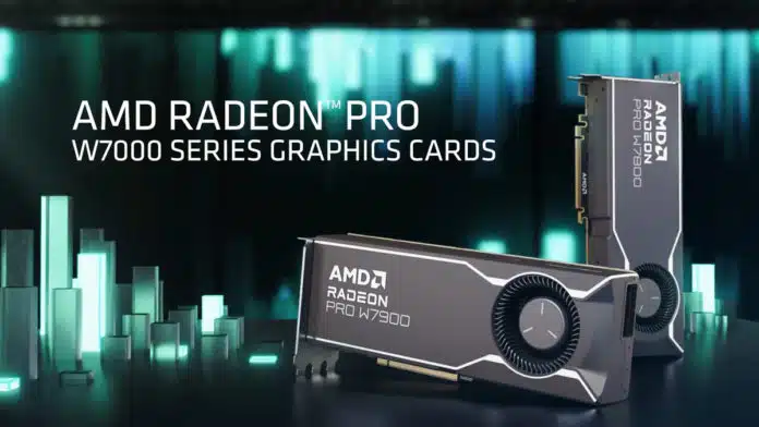 AMD Unveils Radeon PRO W7900 and Radeon PRO W7800 Graphics Cards with ...
