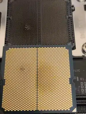 Users Have Shared Images of Burnt AMD 7800X3D and 7950X3D CPUs That ...