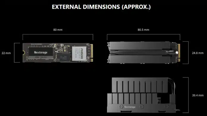 Nextorage Launches Pre-Orders for NVMe M.2 2280 PCIe Gen 5 SSDs with Up ...