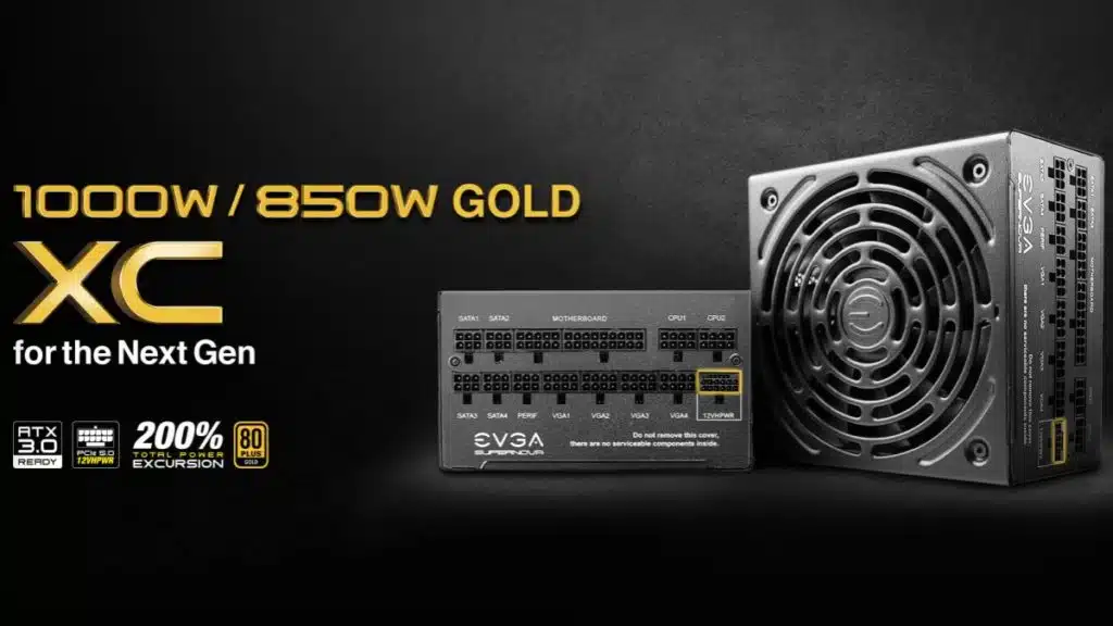 EVGA Launches Its SuperNOVA 1000G/850G XC Series, Its First PCIe Gen5 ...