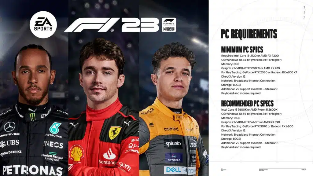 EA Sports Details Custom Graphics Settings and Features for F1 23 PC ...