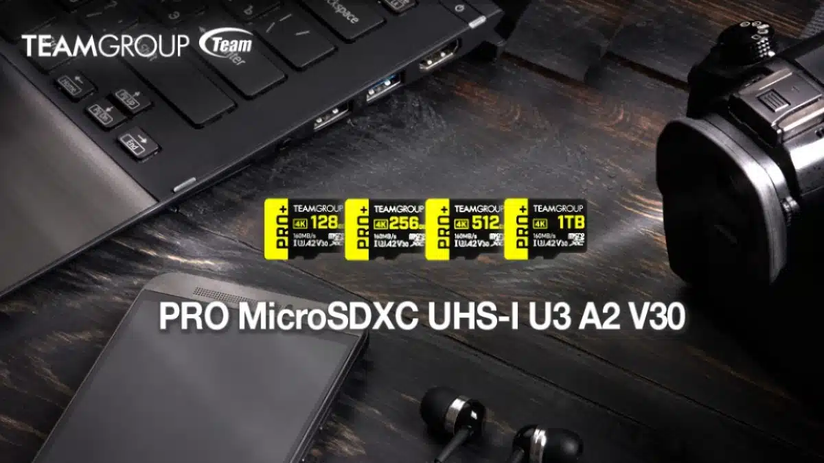 TEAMGROUP Announces PRO+ MicroSDXC UHS-I U3 A2 V30 Memory Cards with ...