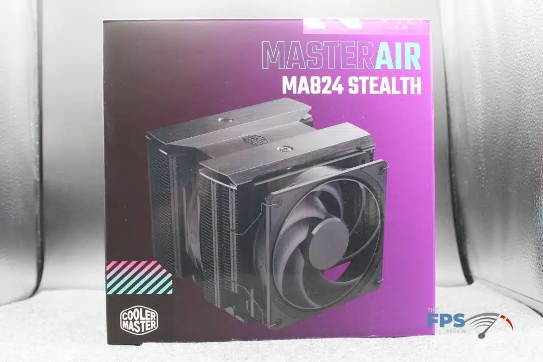 Cooler Master MASTERAIR MA824 Stealth CPU Cooler Review