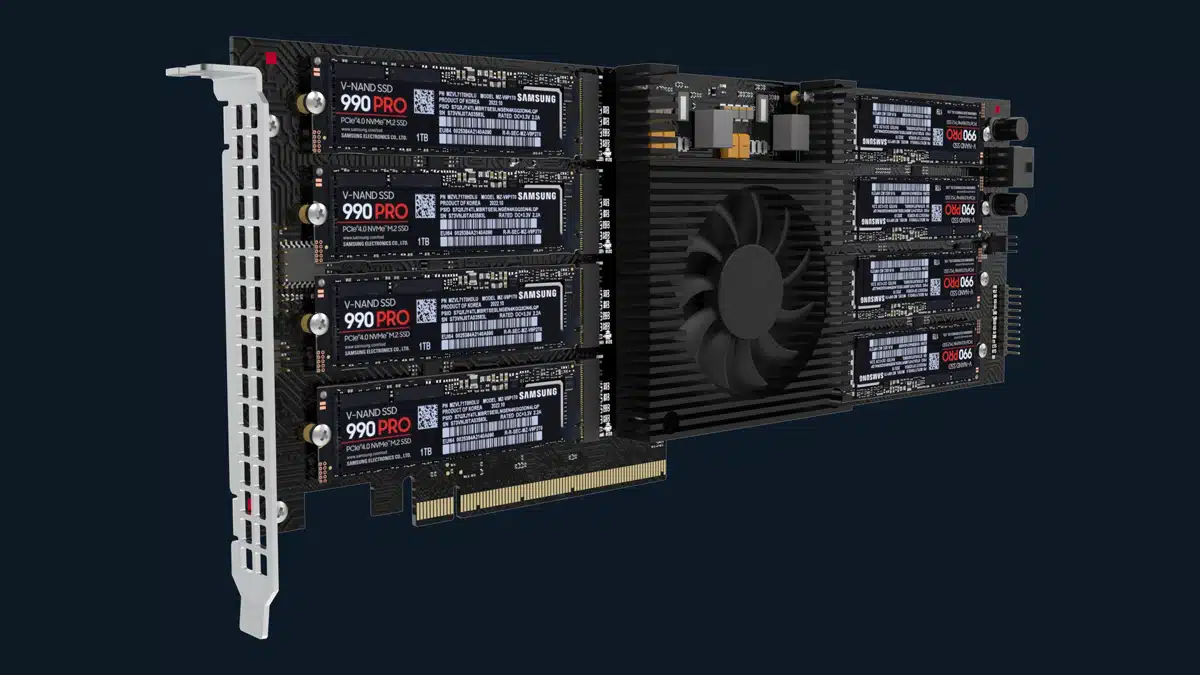 Apex Storage X16 Offers 128 TB of PCIe Gen 4 SSD Capacity on a Single Card