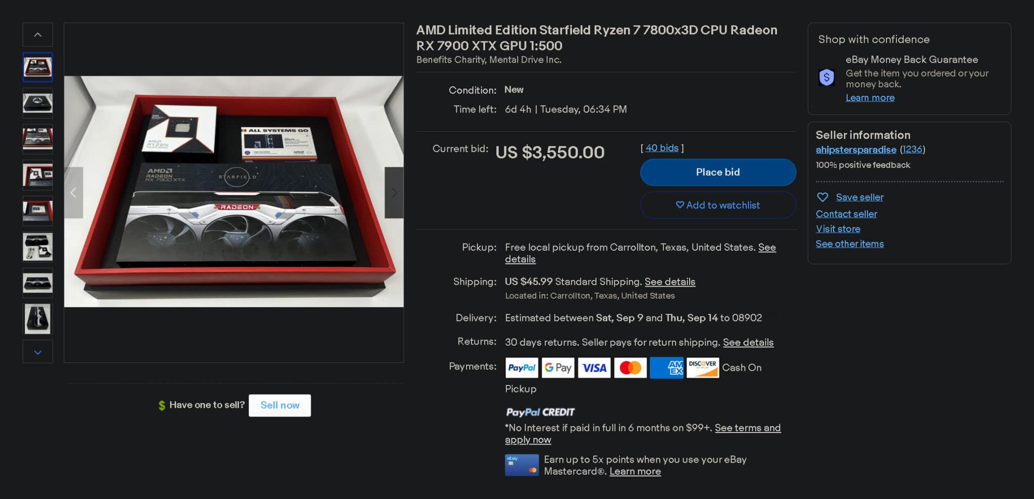 AMD Starfield Bundle with Limited-Edition Ryzen 7 7800X3D and Radeon RX ...