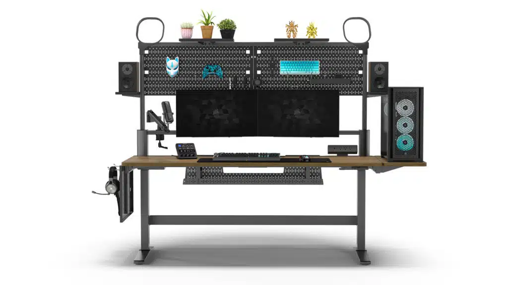 Corsair Announces Platform:6 Modular Computer Desk with Modular Rail System