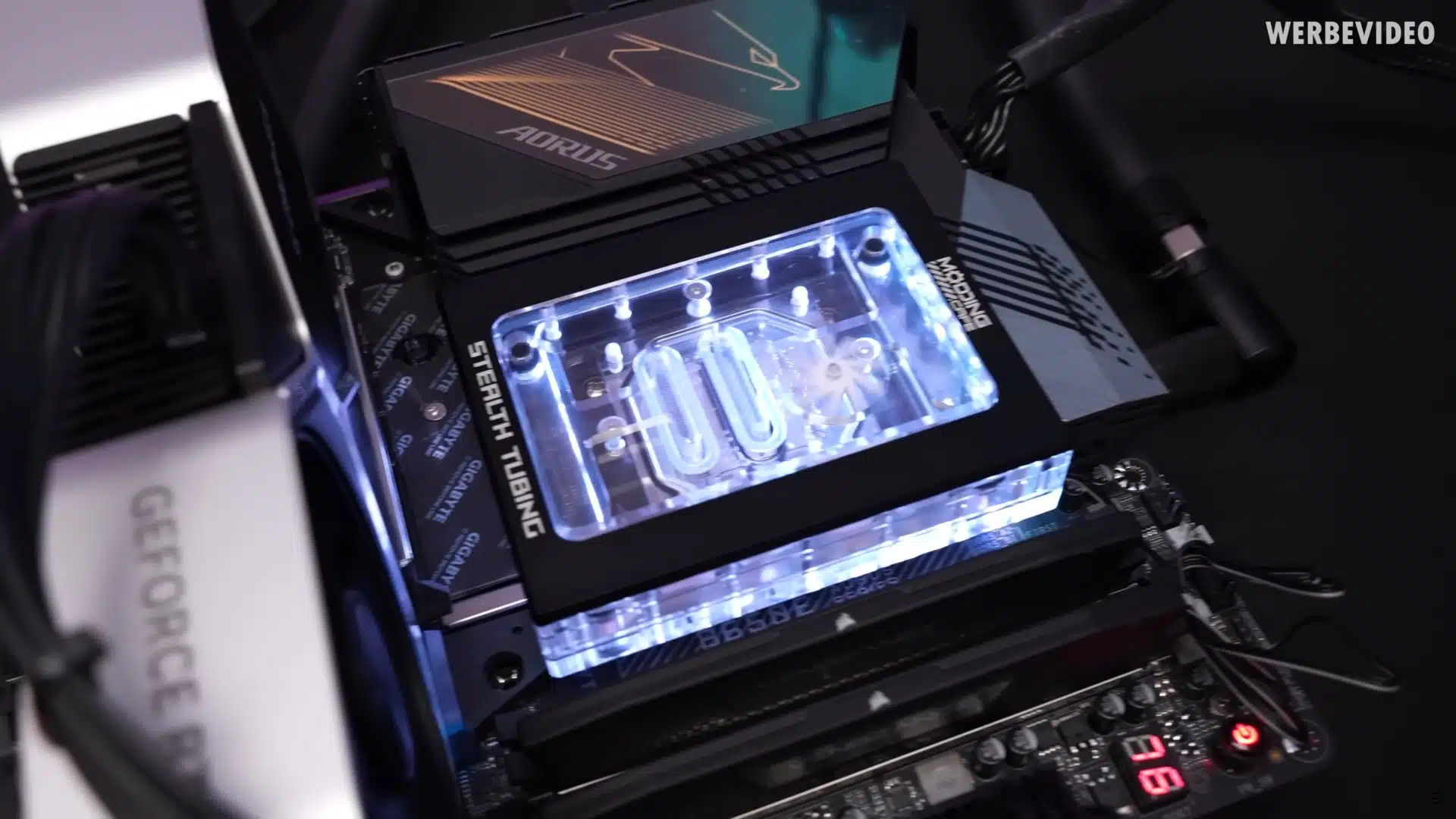 Concept Custom CPU Waterblock with “Stealth Tubing” on the Backside of ...